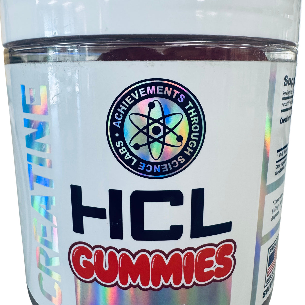 ATS Labs Creatine HCl Gummies – 3 g Clinically‑Dosed Creatine HCL ...
