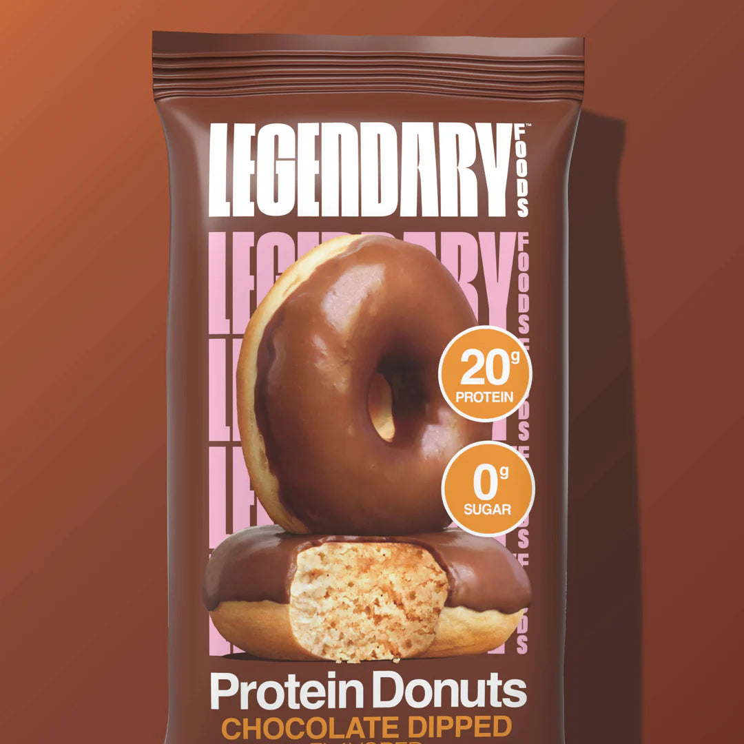 Legendary Foods Protein Donut – 10 g Protein, 0 g Sugar Single Donut ...