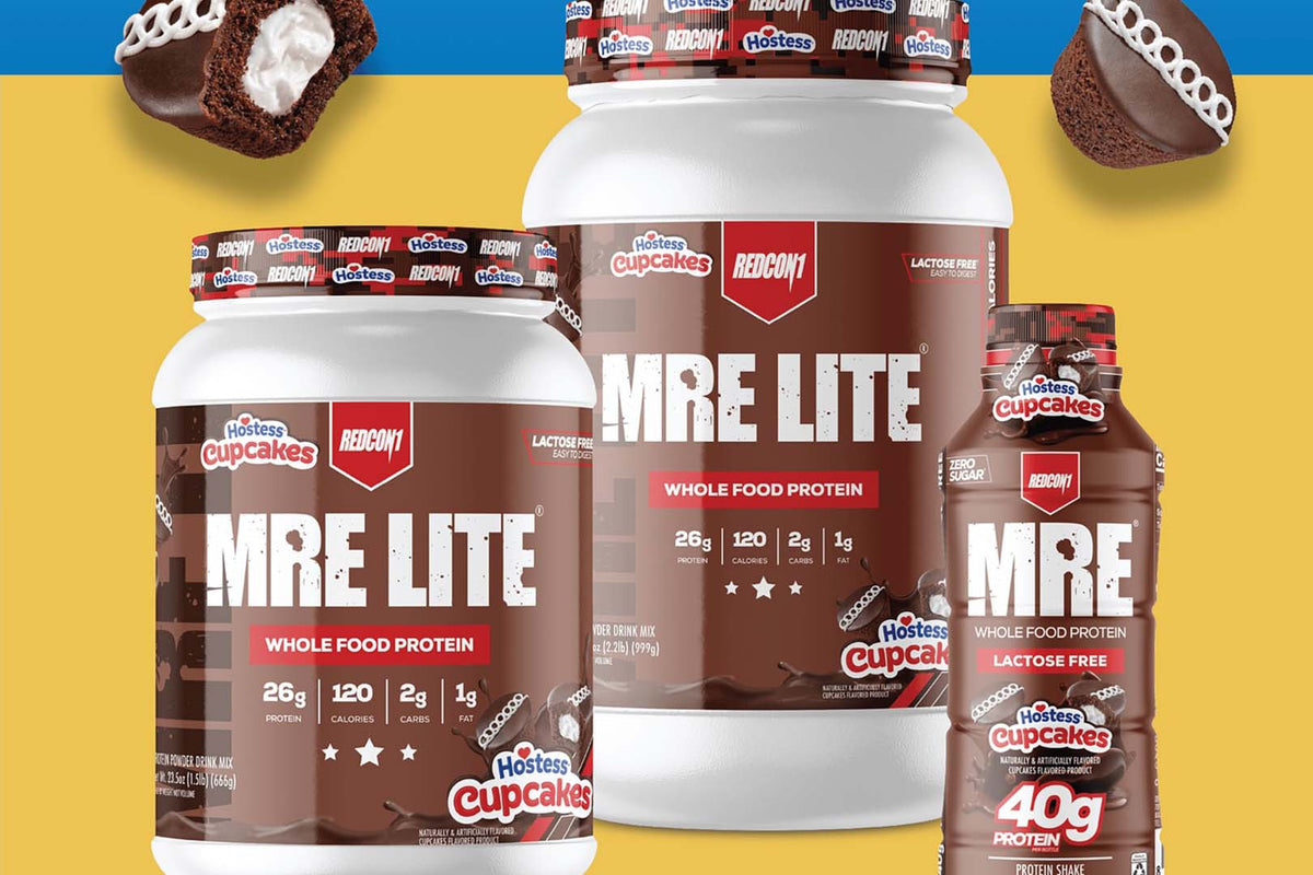 Redcon1 MRE Lite Protein Powder | 24 g Low-Carb Whey-Free Protein ...